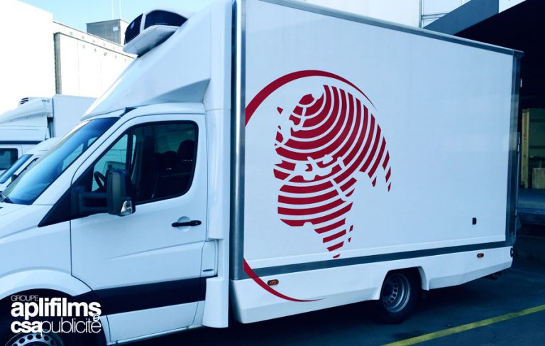 Camions publicitaires - Aplifilms & Csa publicité